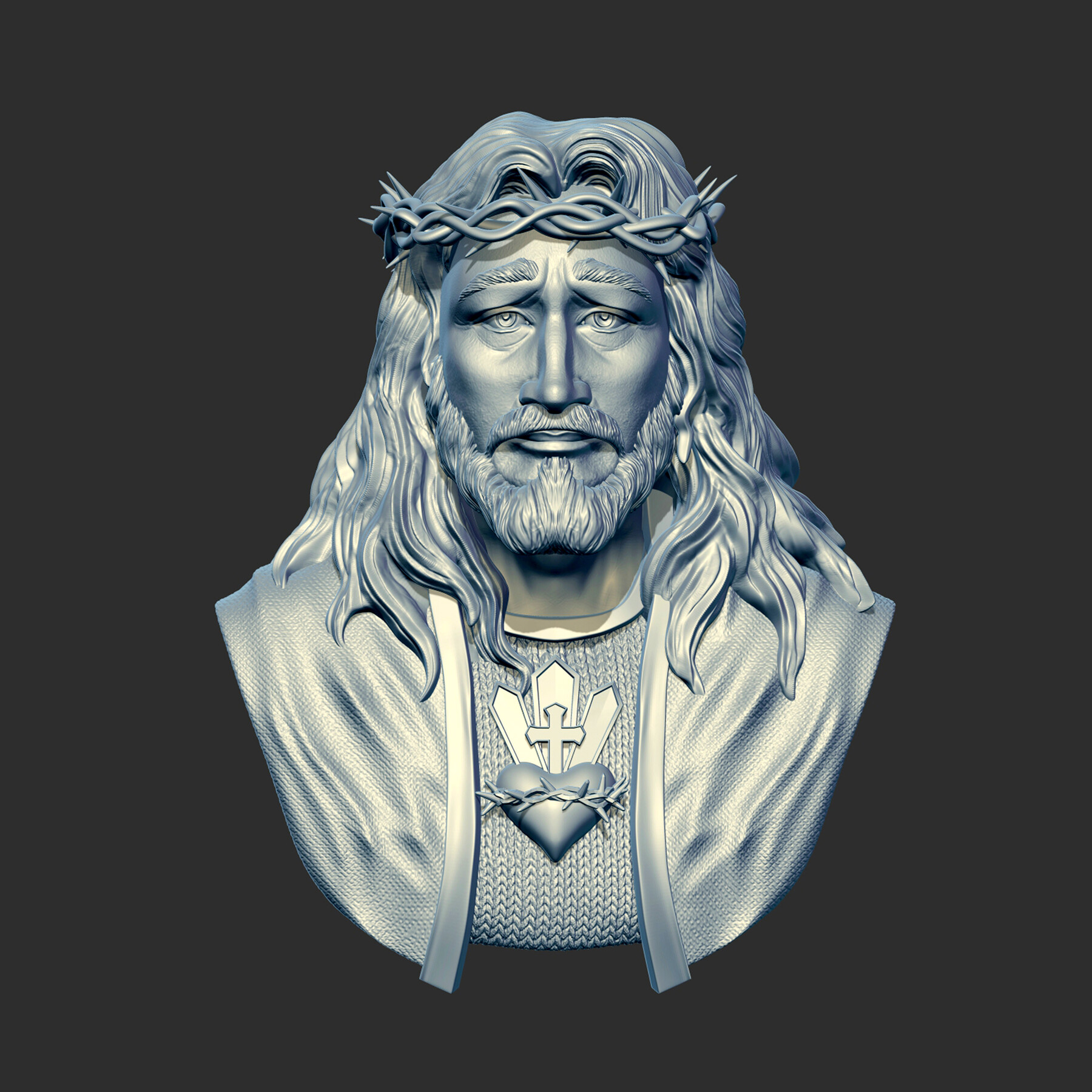 ArtStation - jesus 3D printable STL | Resources