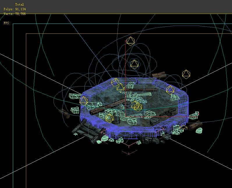 ArtStation - Game Model - Ruins | Game Assets