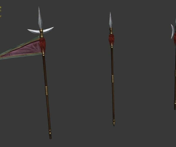 ArtStation - Barracks Weapon Accessories - Hong Ying Gun | Game Assets