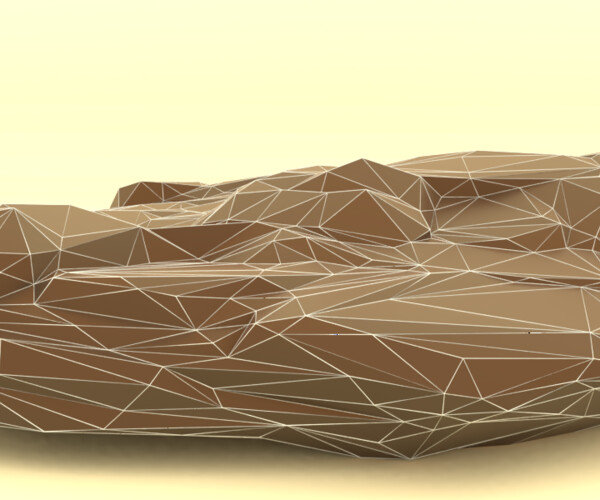 ArtStation - Low Poly Stone Mini Collection | Game Assets