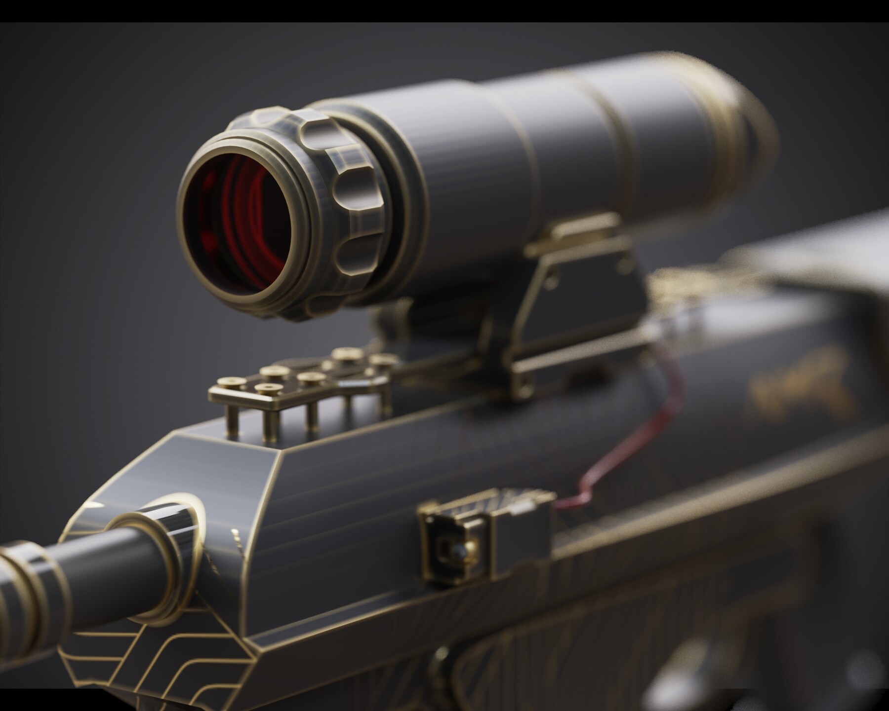 ArtStation - DMR Rifle | Game Assets