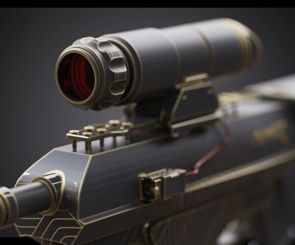 ArtStation - DMR Rifle | Game Assets