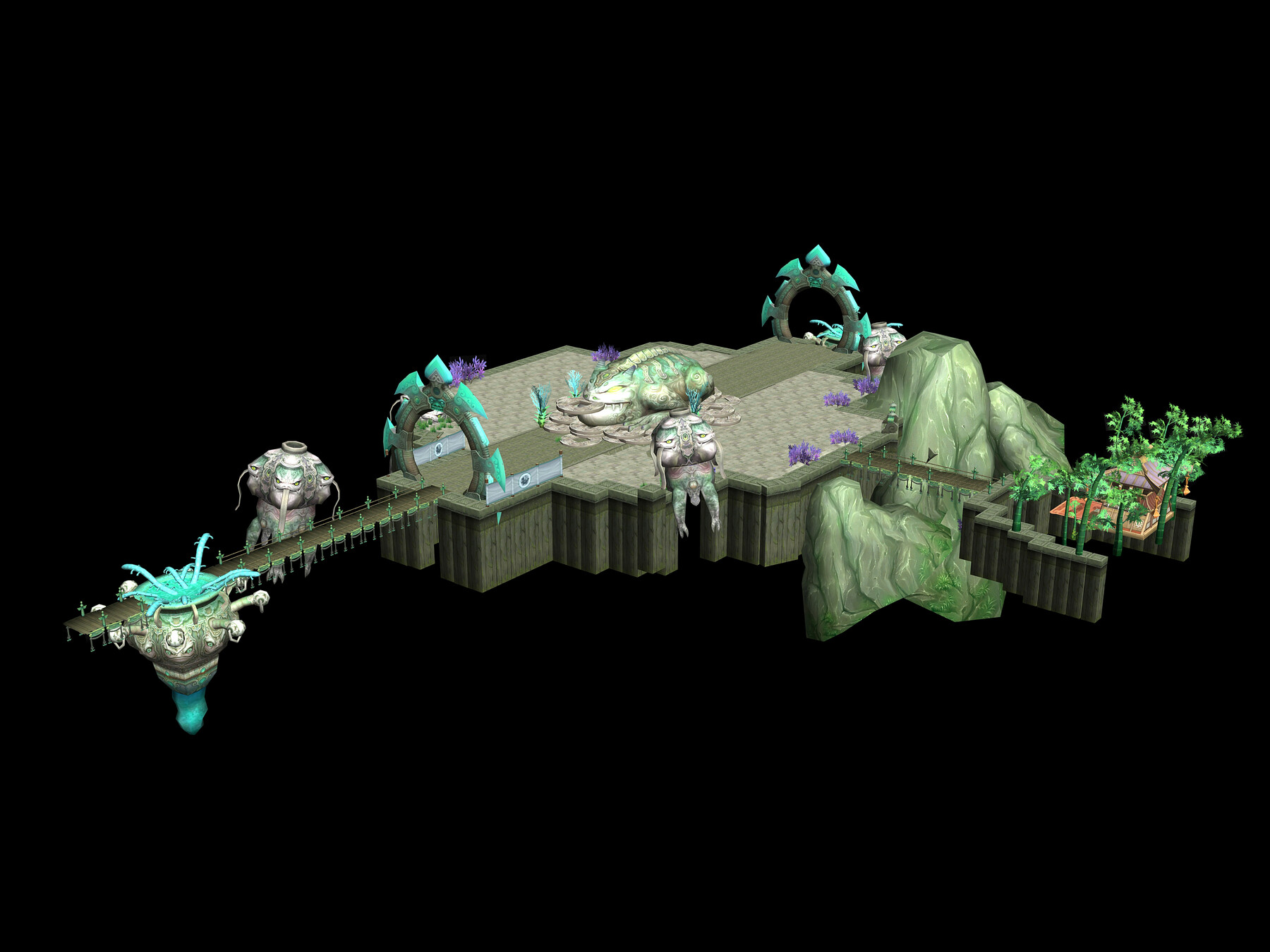 ArtStation - Game - Copy Scene | Game Assets