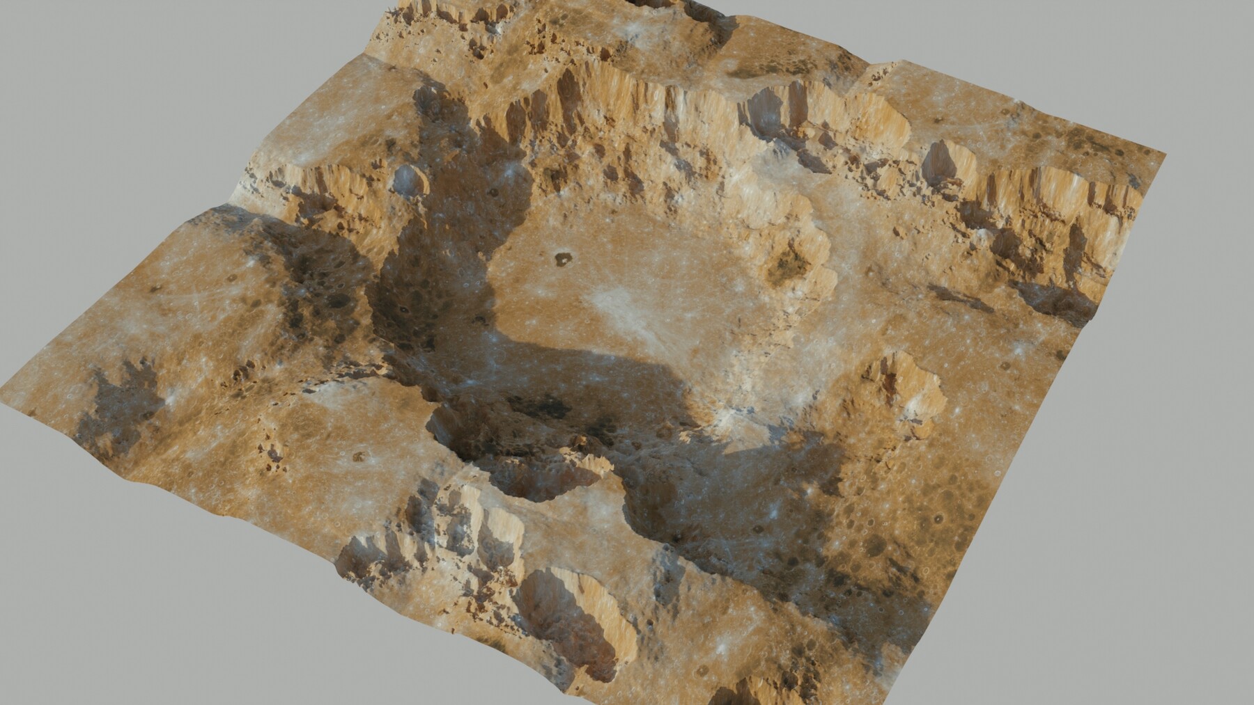 ArtStation - Crater 3D model | Resources