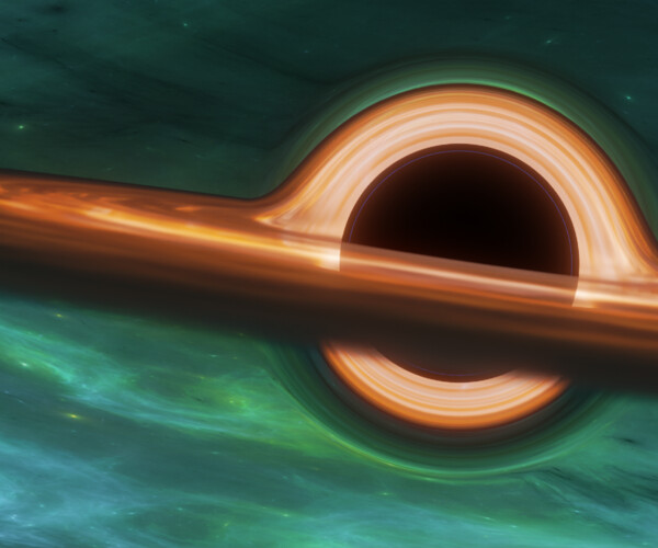 ArtStation - Animated black hole | Artworks