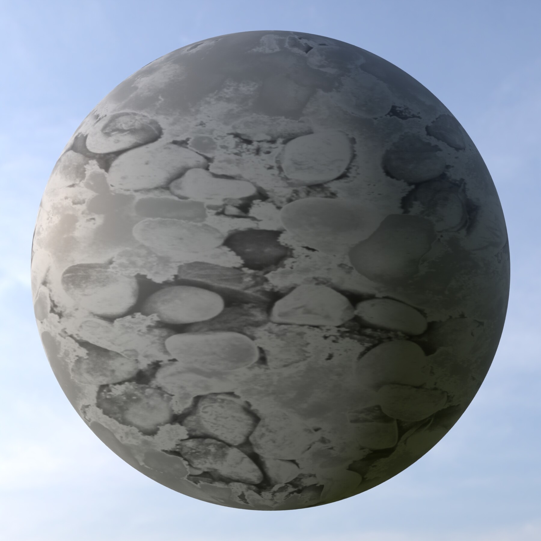 ArtStation - Gravel Snow 3 PBR Material | Game Assets