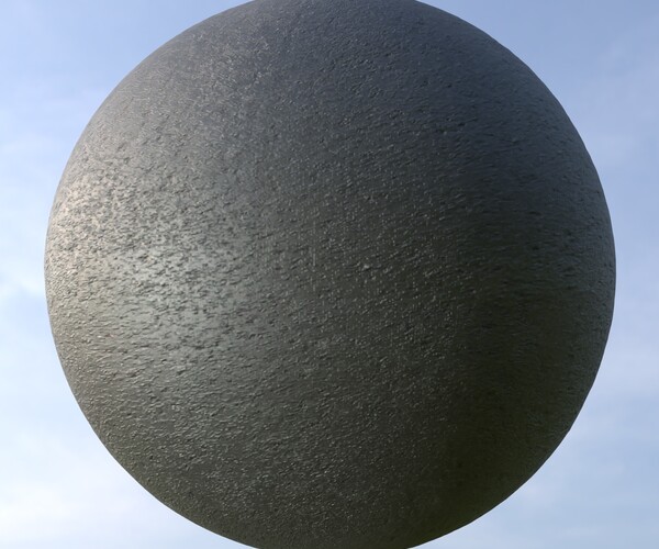 ArtStation - Lamp Post Metal 1 PBR Material | Game Assets