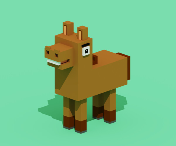 ArtStation - Normal horse | Resources