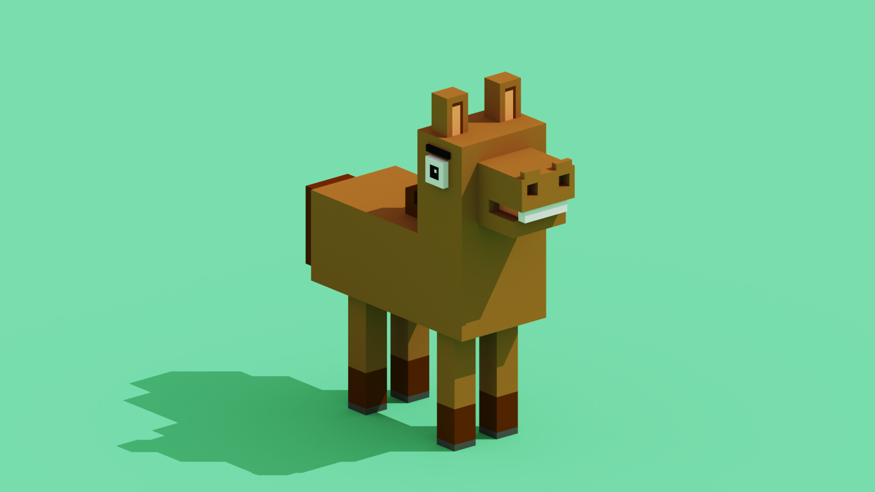 ArtStation - Normal horse | Resources