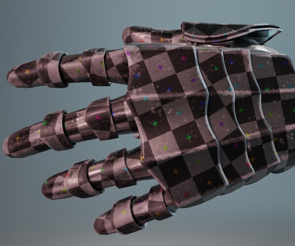 ArtStation - Warrior Hand Armor Model | Game Assets