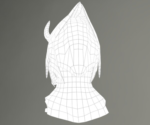 ArtStation - Warrior_Head and Helmet_ModeL | Game Assets