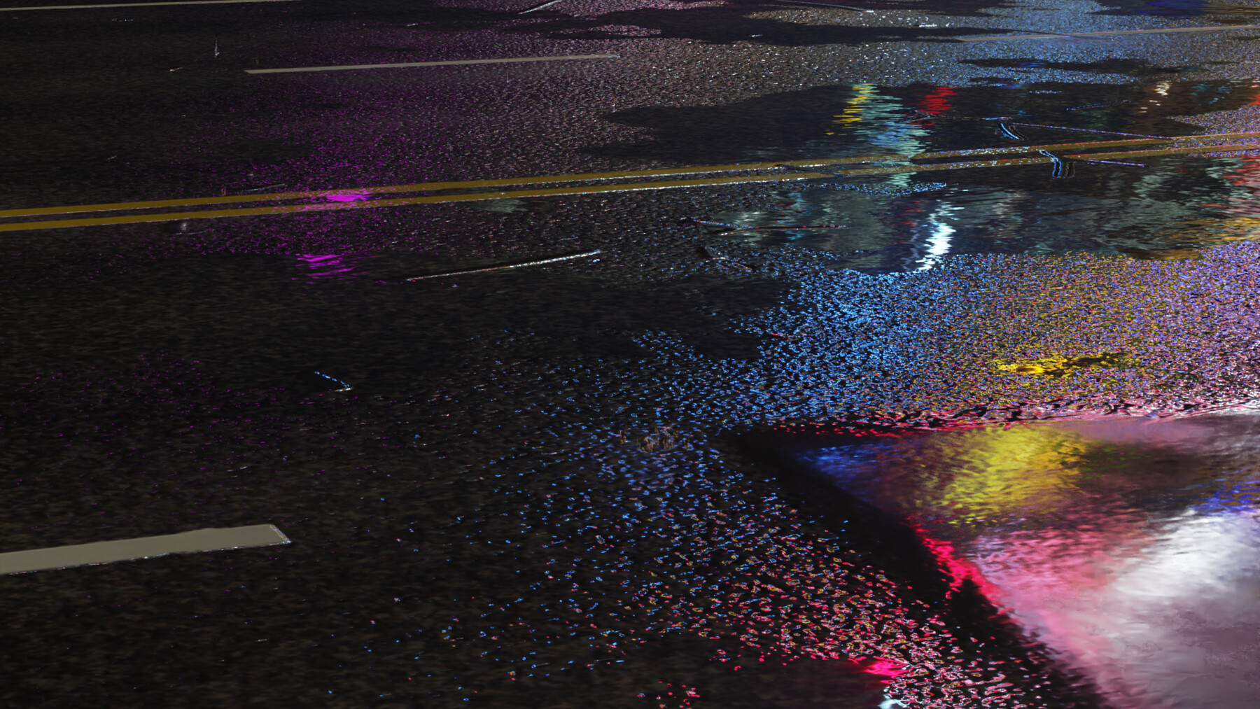 ArtStation - Rainy Road | Resources