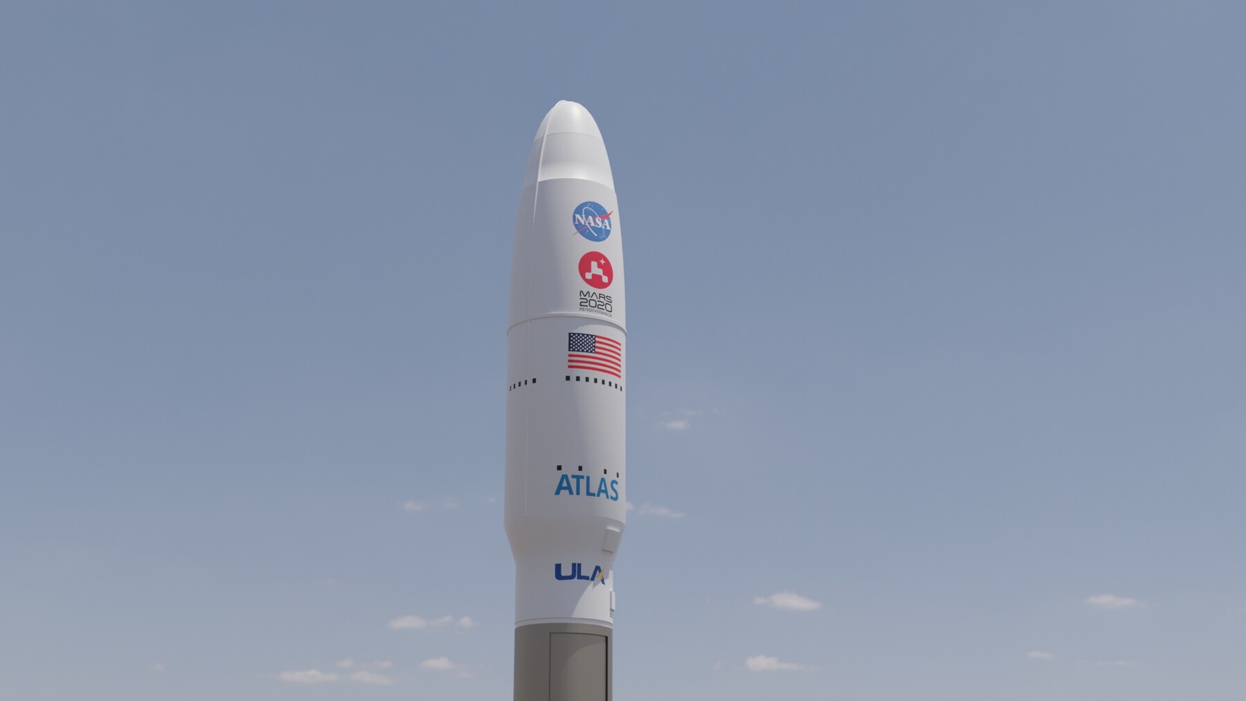 ArtStation - Missile Mars 2020 3D model | Resources