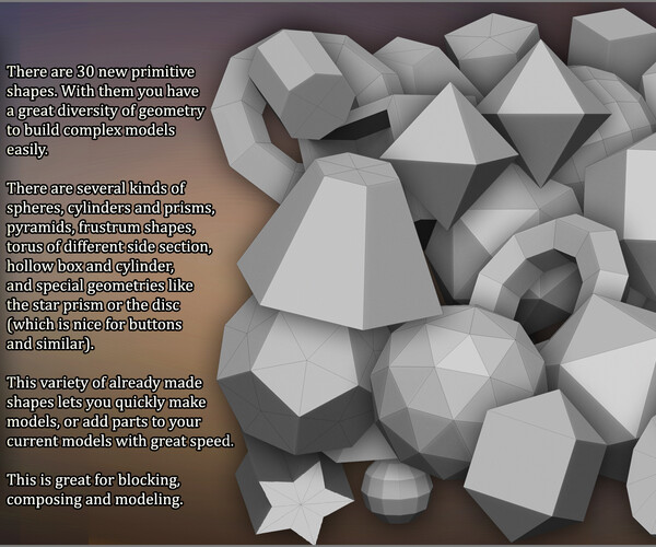 ArtStation - Power Primitives Add-on For Blender | Resources