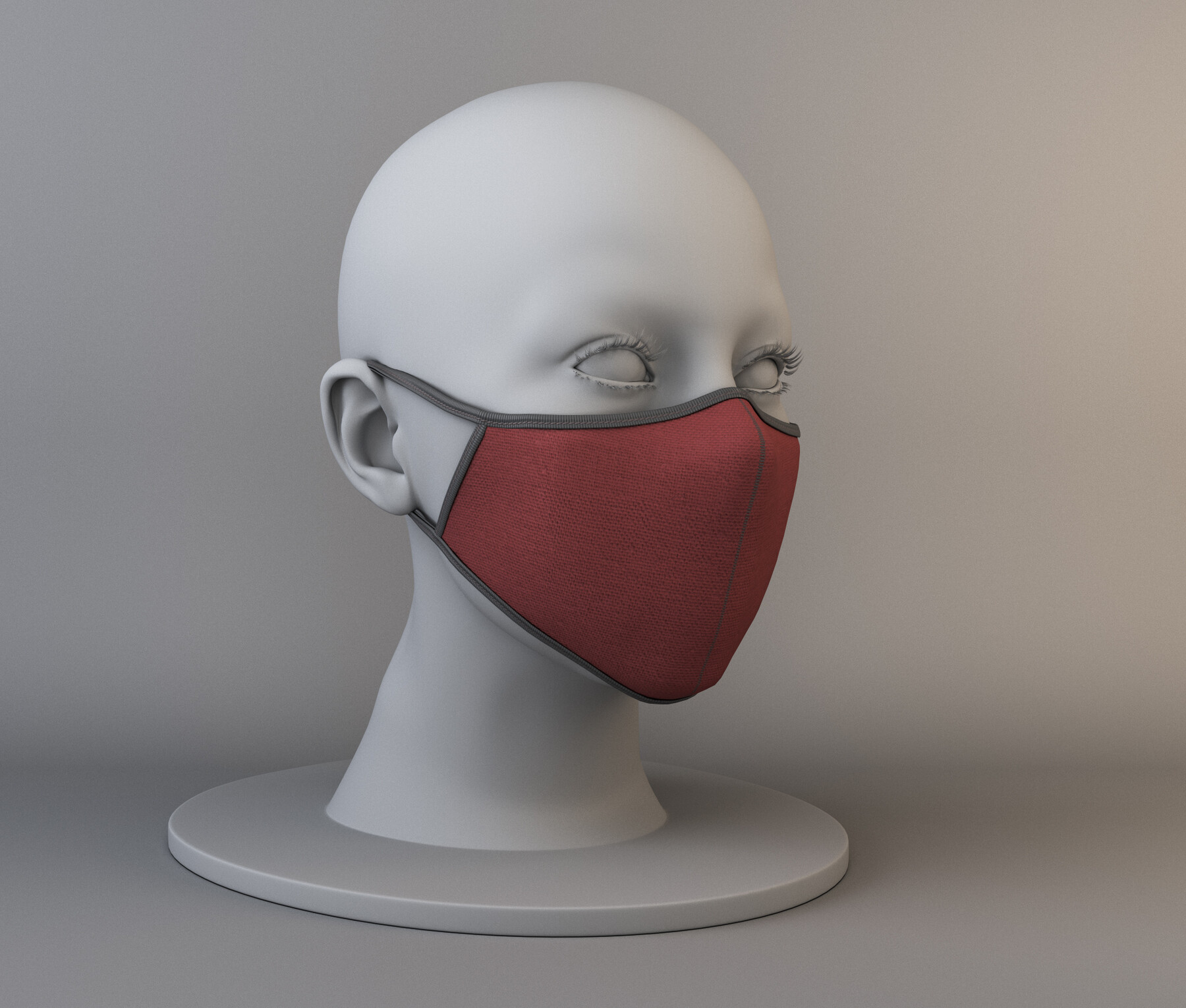 ArtStation - Reusable medical mask | Resources