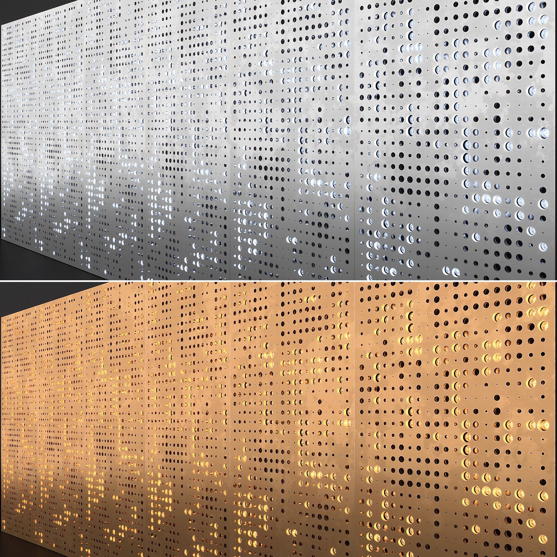 ArtStation - Perforated Wall Panels | Resources