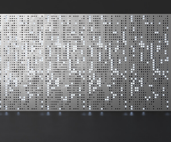 ArtStation - Perforated Wall Panels | Resources