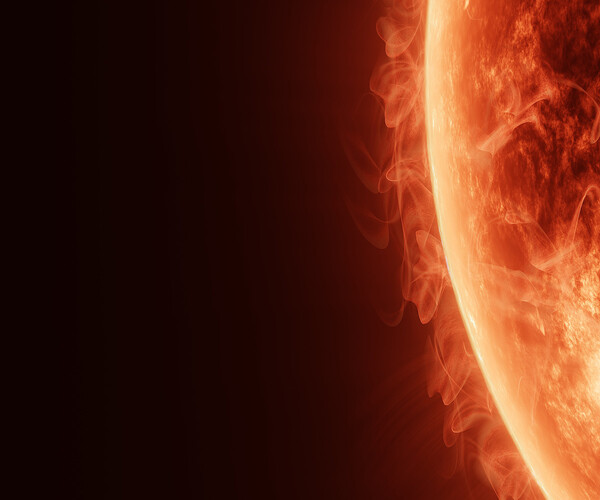 ArtStation - Red Giant Sun (Blender FX) | Resources