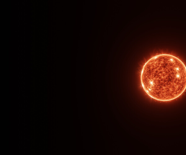 ArtStation - Red Giant Sun (Blender FX) | Resources