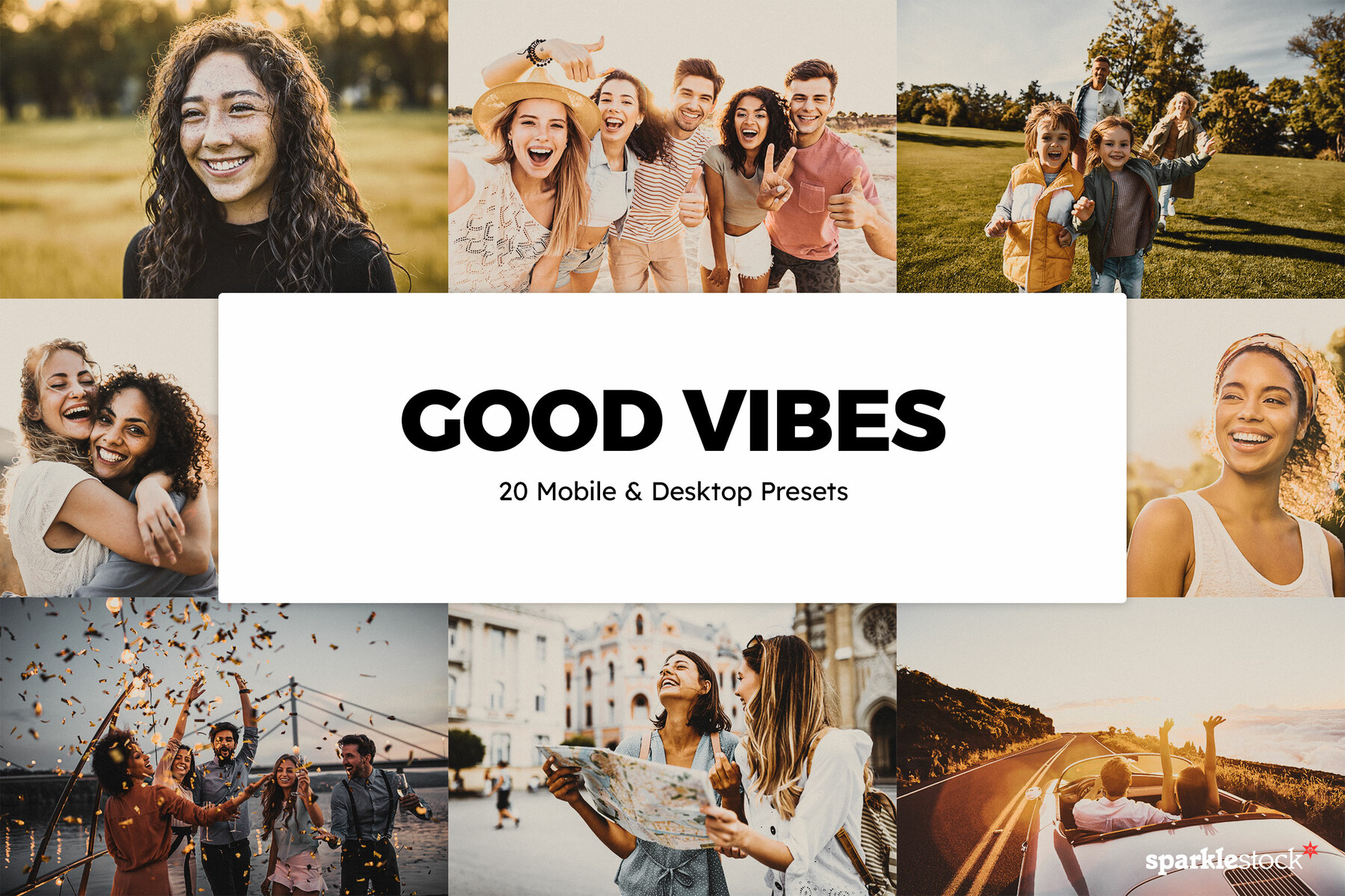 ArtStation - 20 Good Vibes LUTs and Lightroom Presets | Resources
