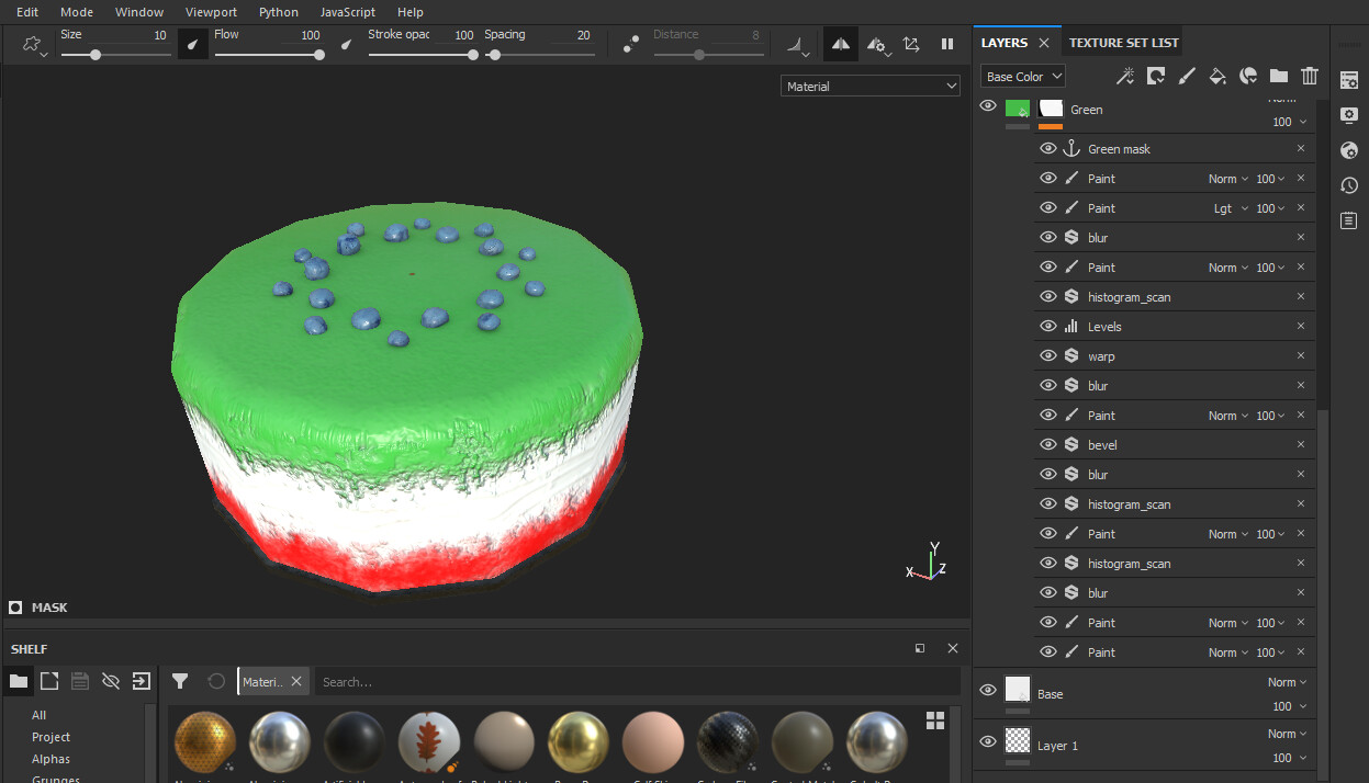 ArtStation - 3D Cake Asset | Resources
