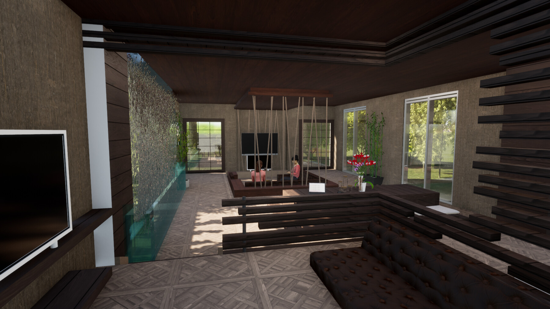 ArtStation - 3D Revit studio apartment interior design | Resources