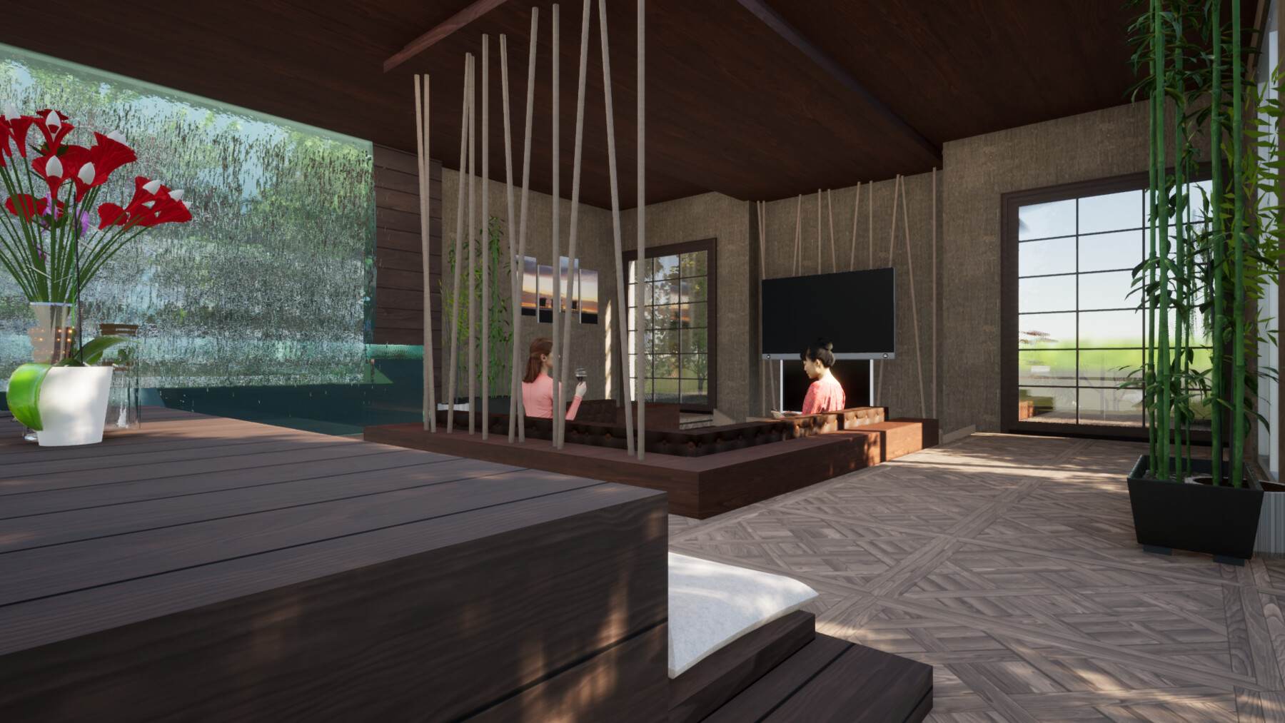 ArtStation - 3D Revit studio apartment interior design | Resources