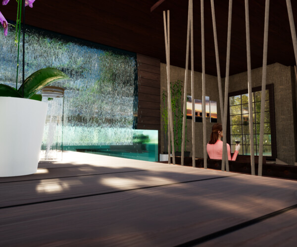 ArtStation - 3D Revit studio apartment interior design | Resources