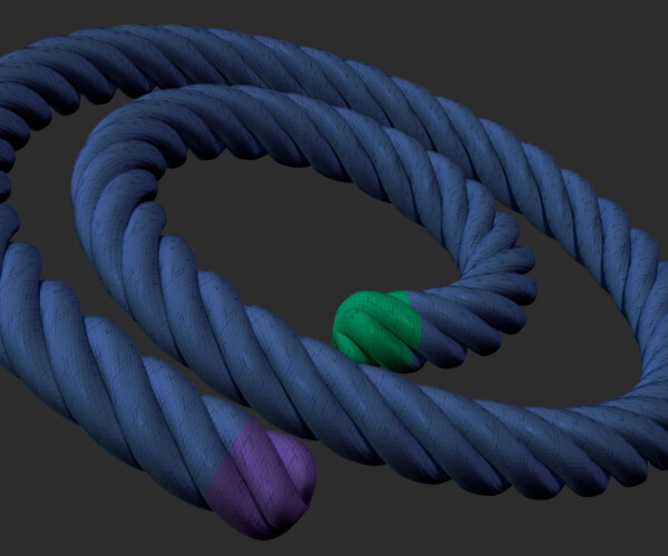 ArtStation - Free Rope Brush | Brushes