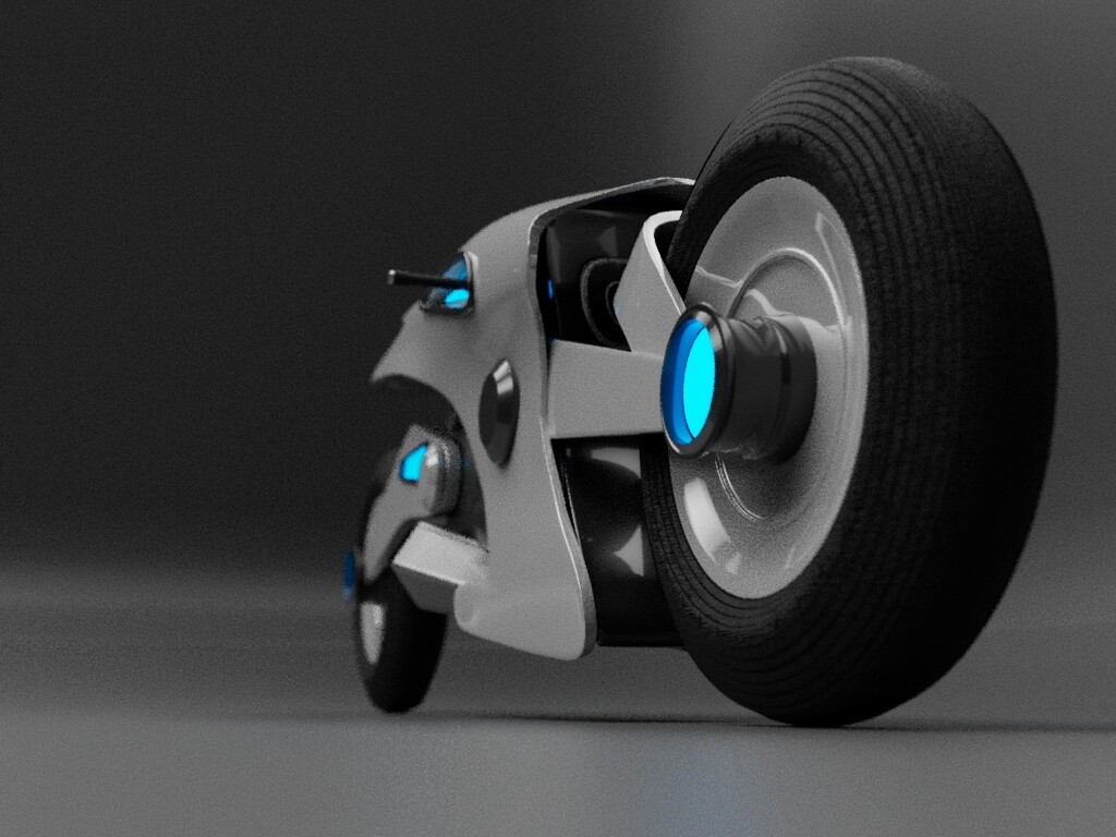 ArtStation - Sci-fi motorcycle | Resources
