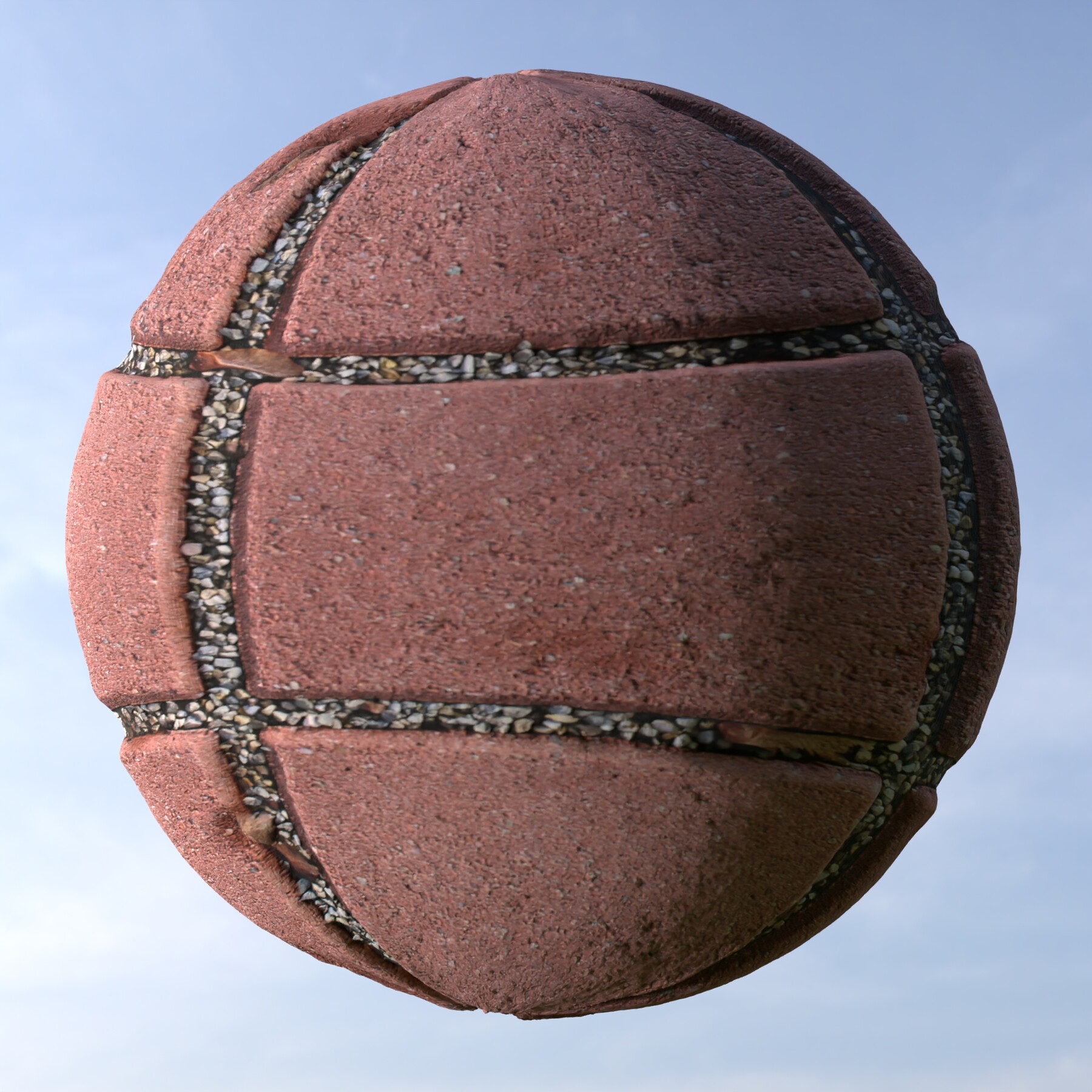 ArtStation - Red Stone Floor 1 PBR Material | Game Assets