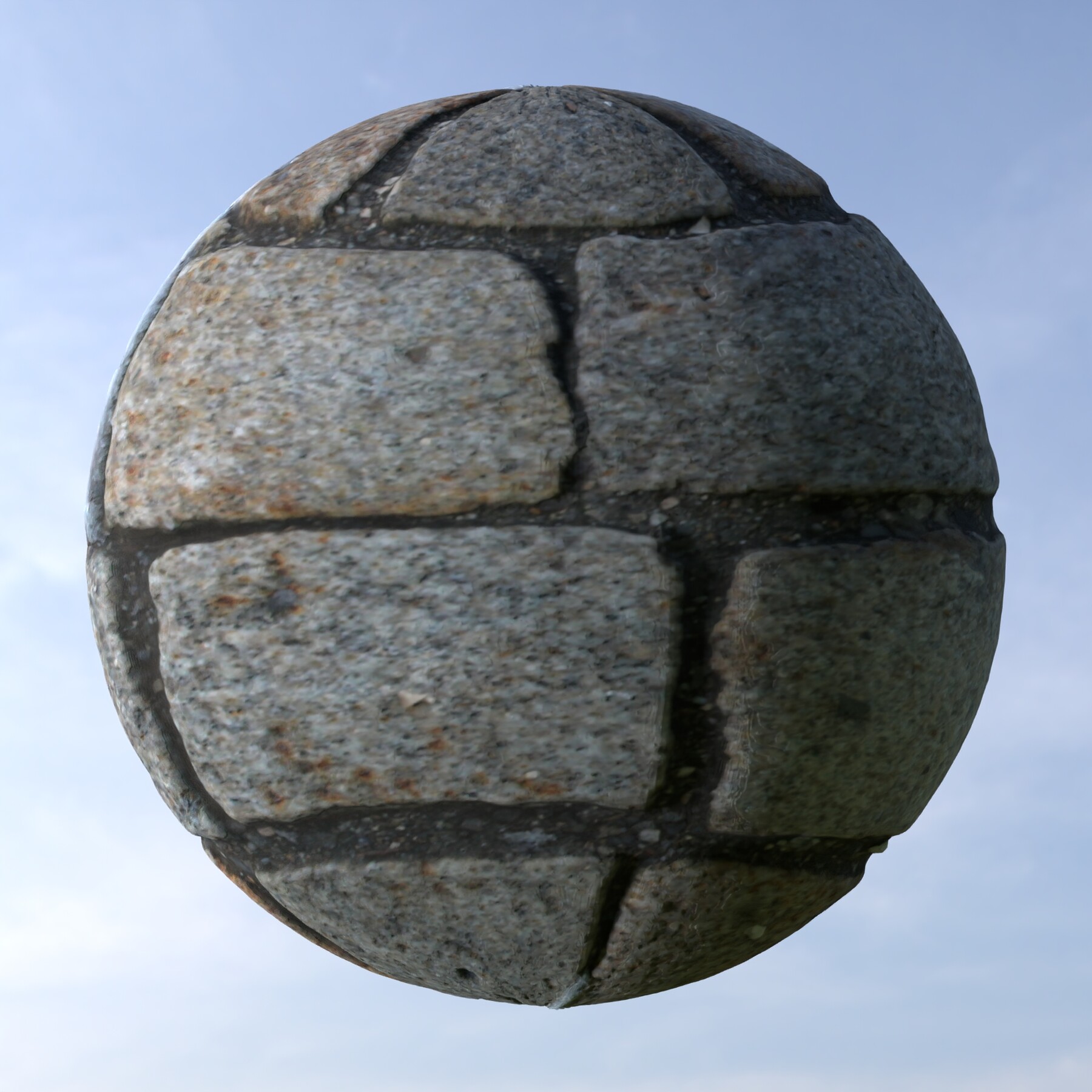 ArtStation - Stone Ground 6 PBR Material | Game Assets