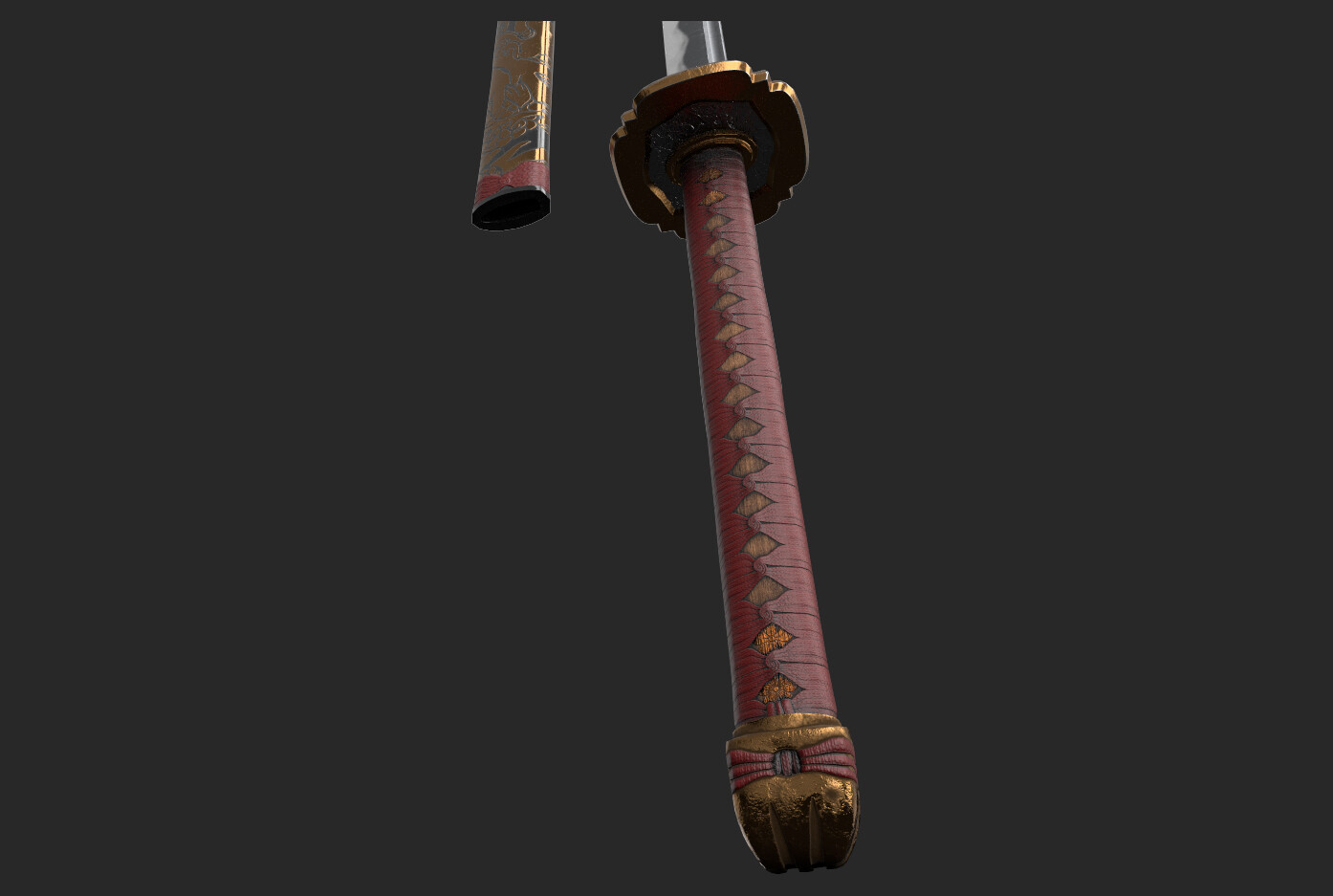 ArtStation - Katana gameready | Game Assets