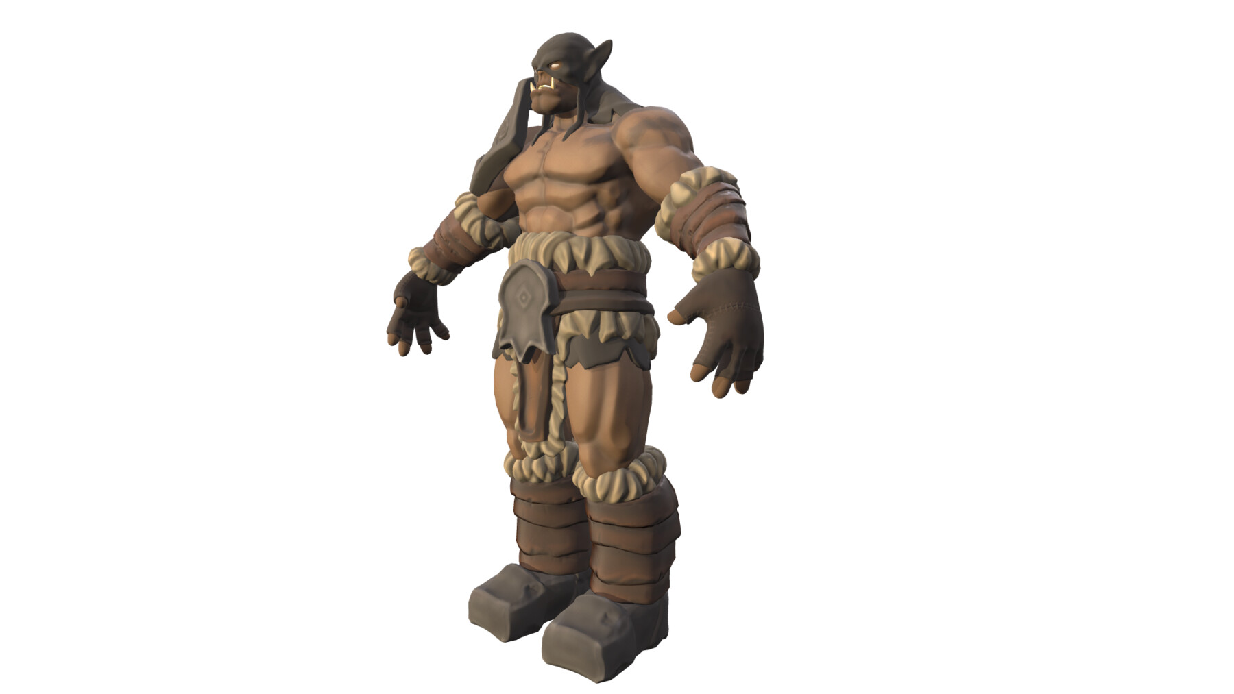 ArtStation - Stylized ork model | Game Assets