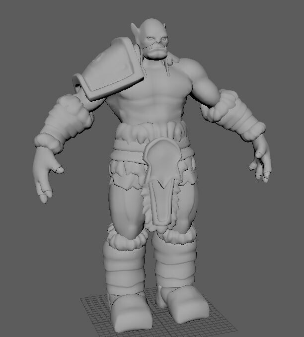 ArtStation - Stylized ork model | Game Assets
