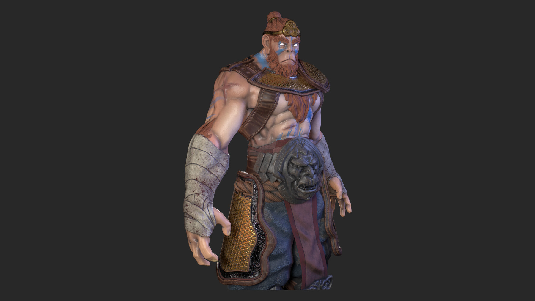 ArtStation - Wu Kong game ready | Game Assets