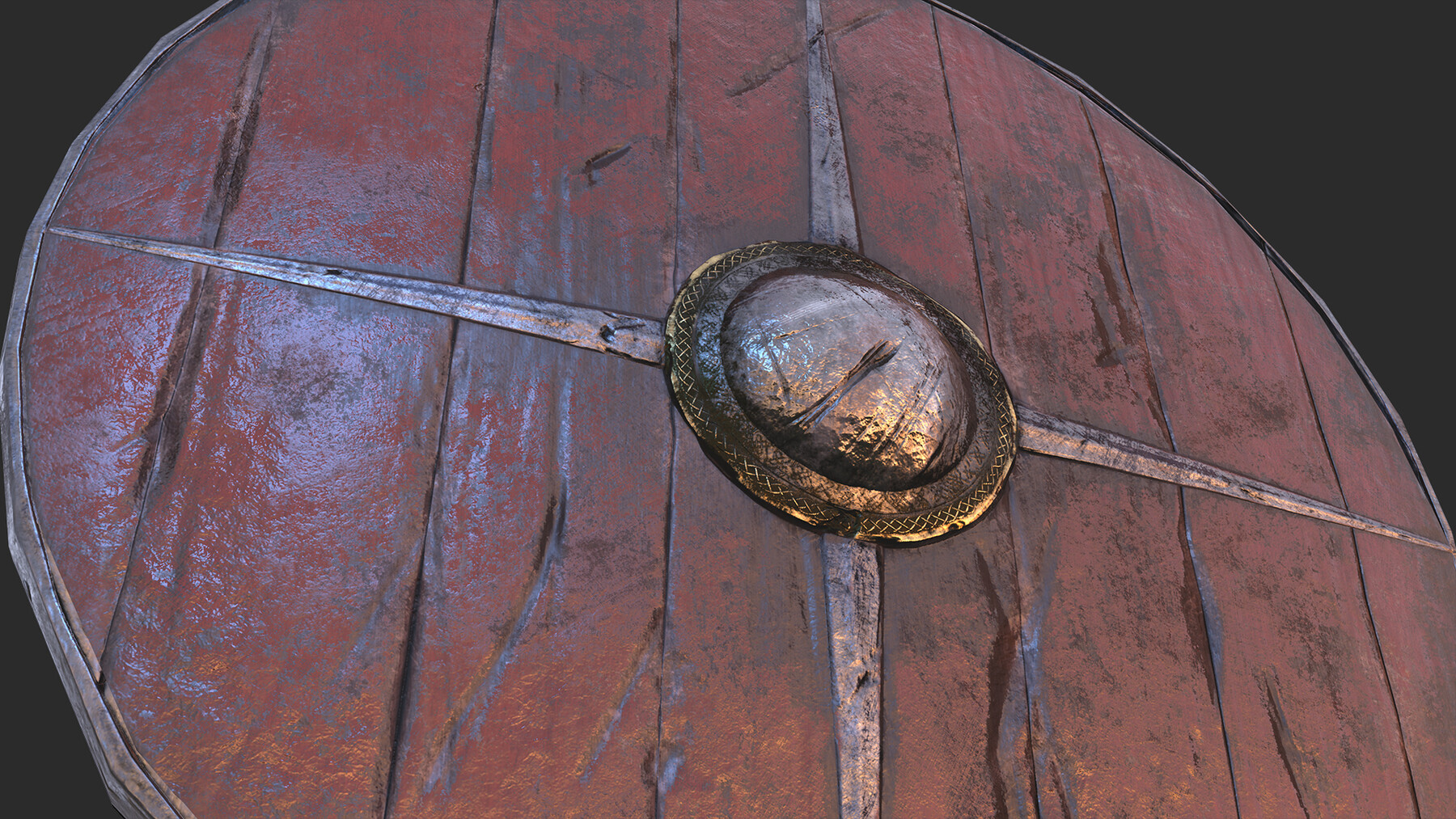 ArtStation - Viking historical shield | Game Assets