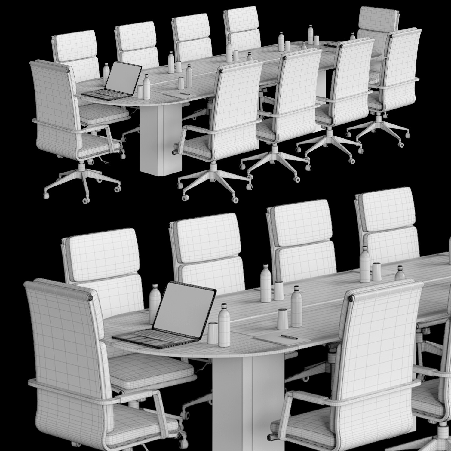 ArtStation - conference table 08 | Resources