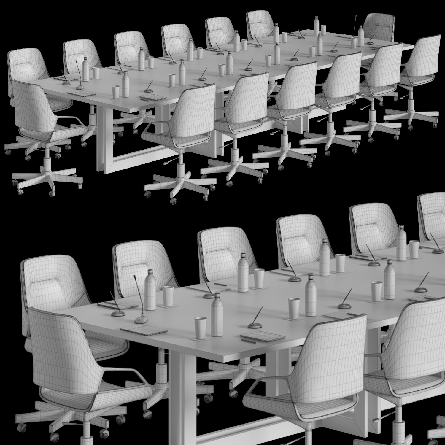 ArtStation - conference table 10 | Resources