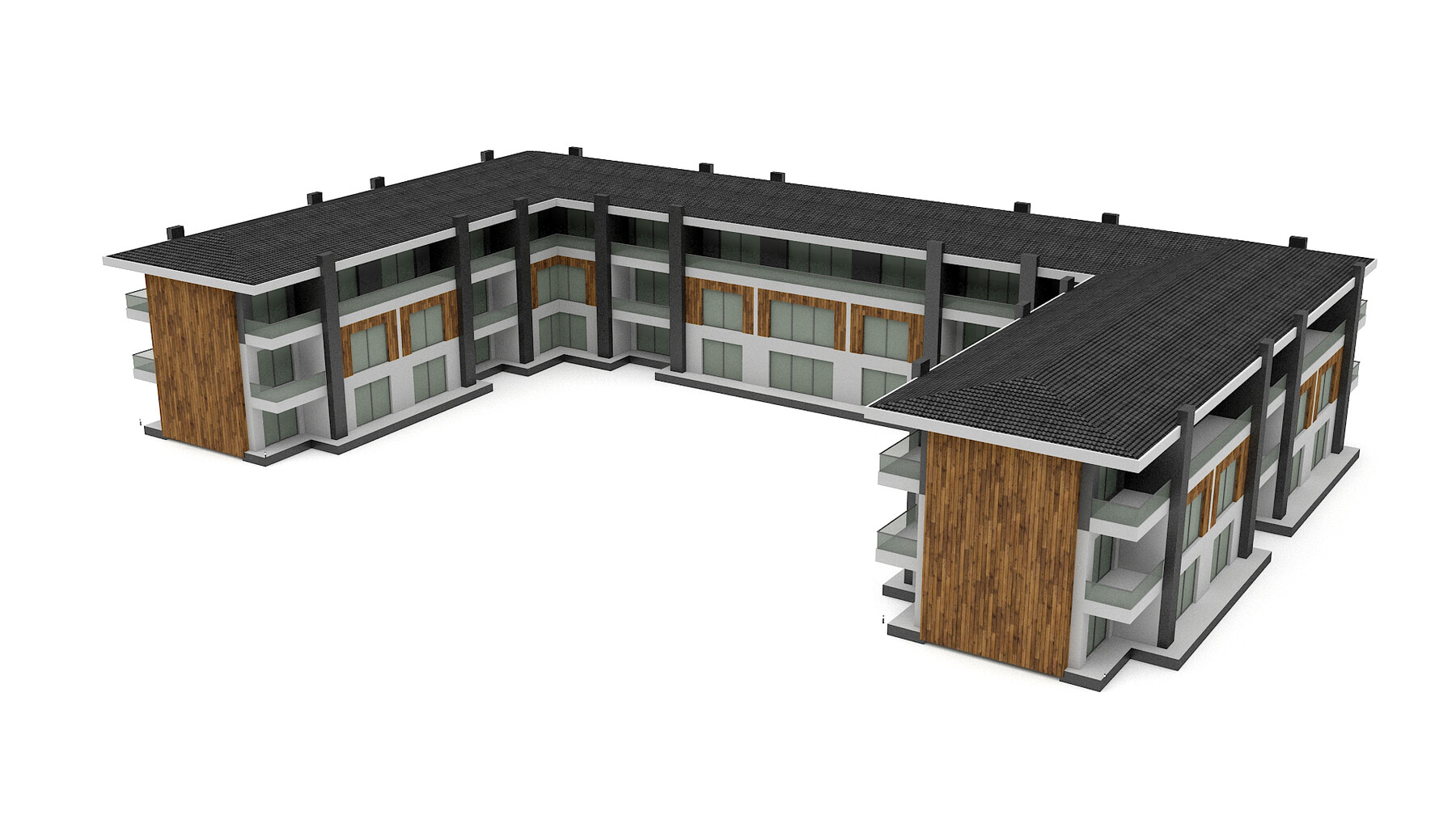 ArtStation - modern building 06 | Game Assets