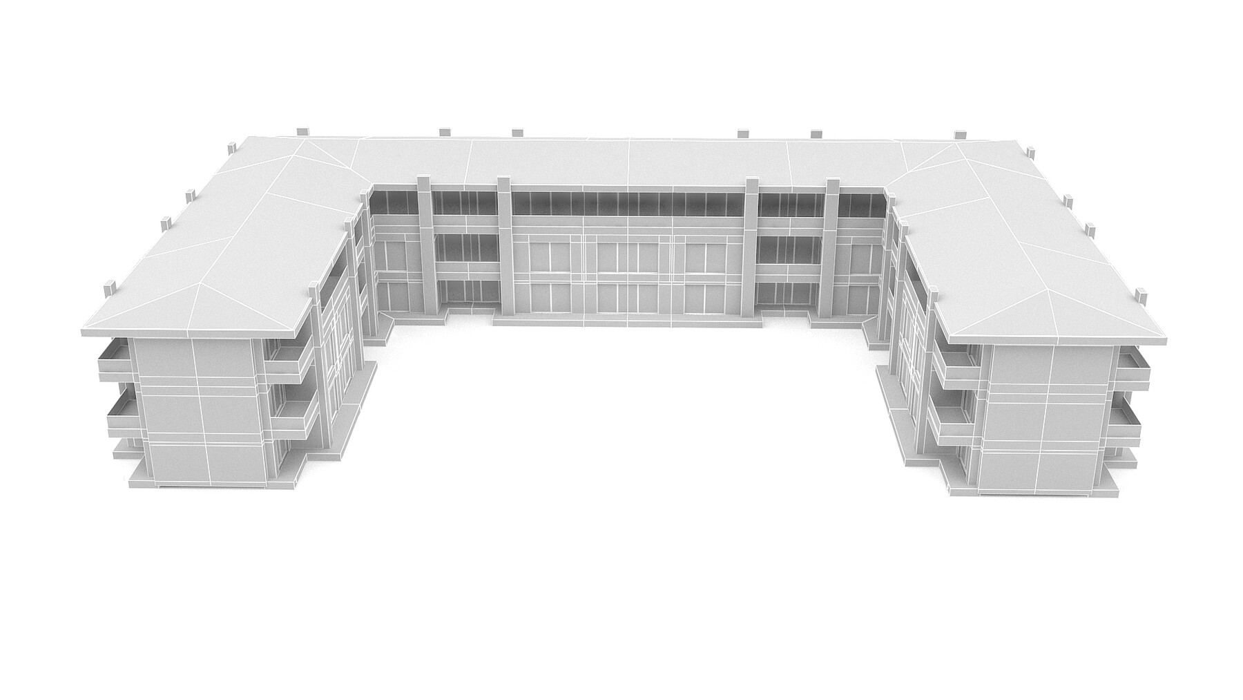 ArtStation - modern building 06 | Game Assets