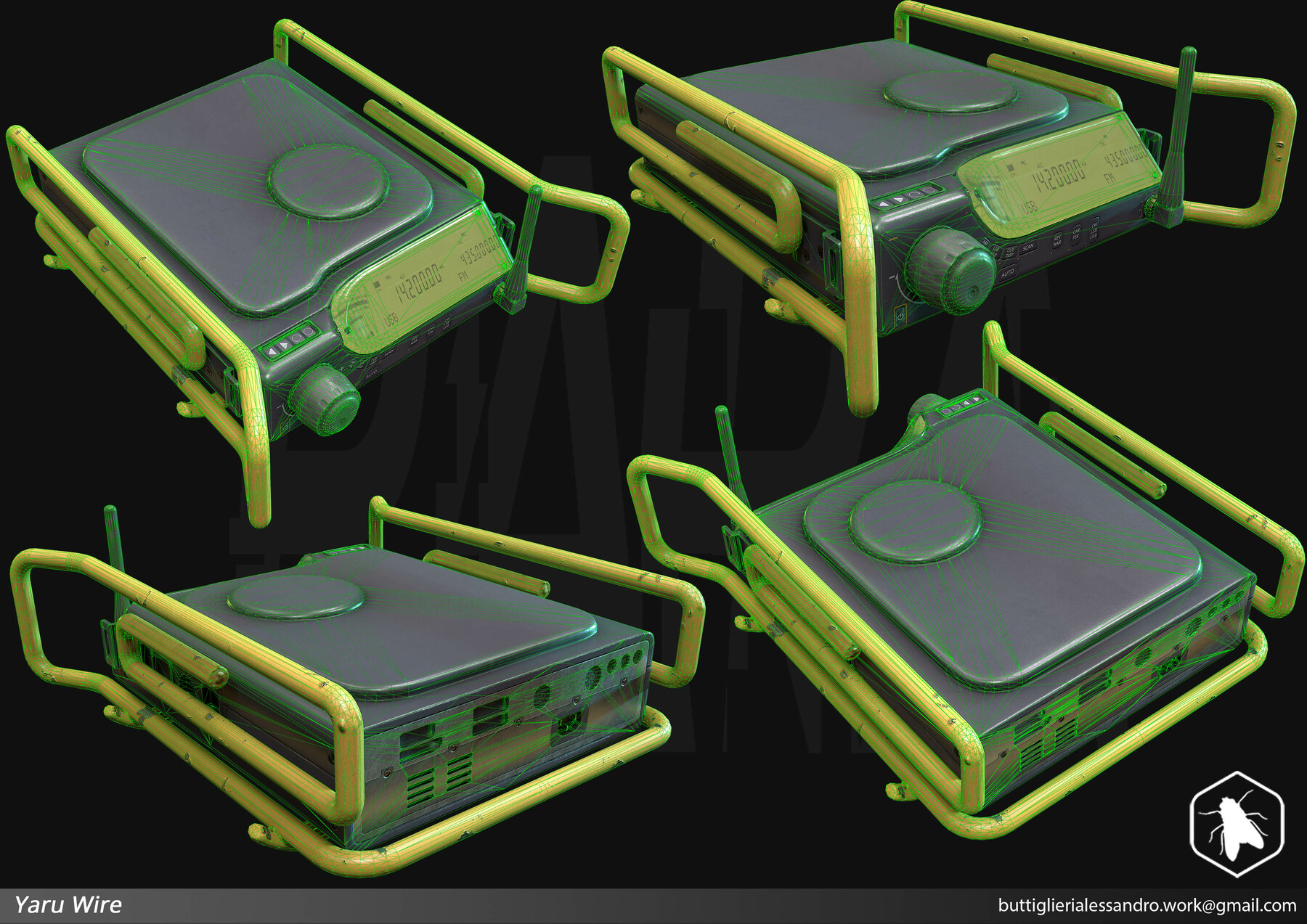 ArtStation - Yaru - Gameready 3D Model | Game Assets