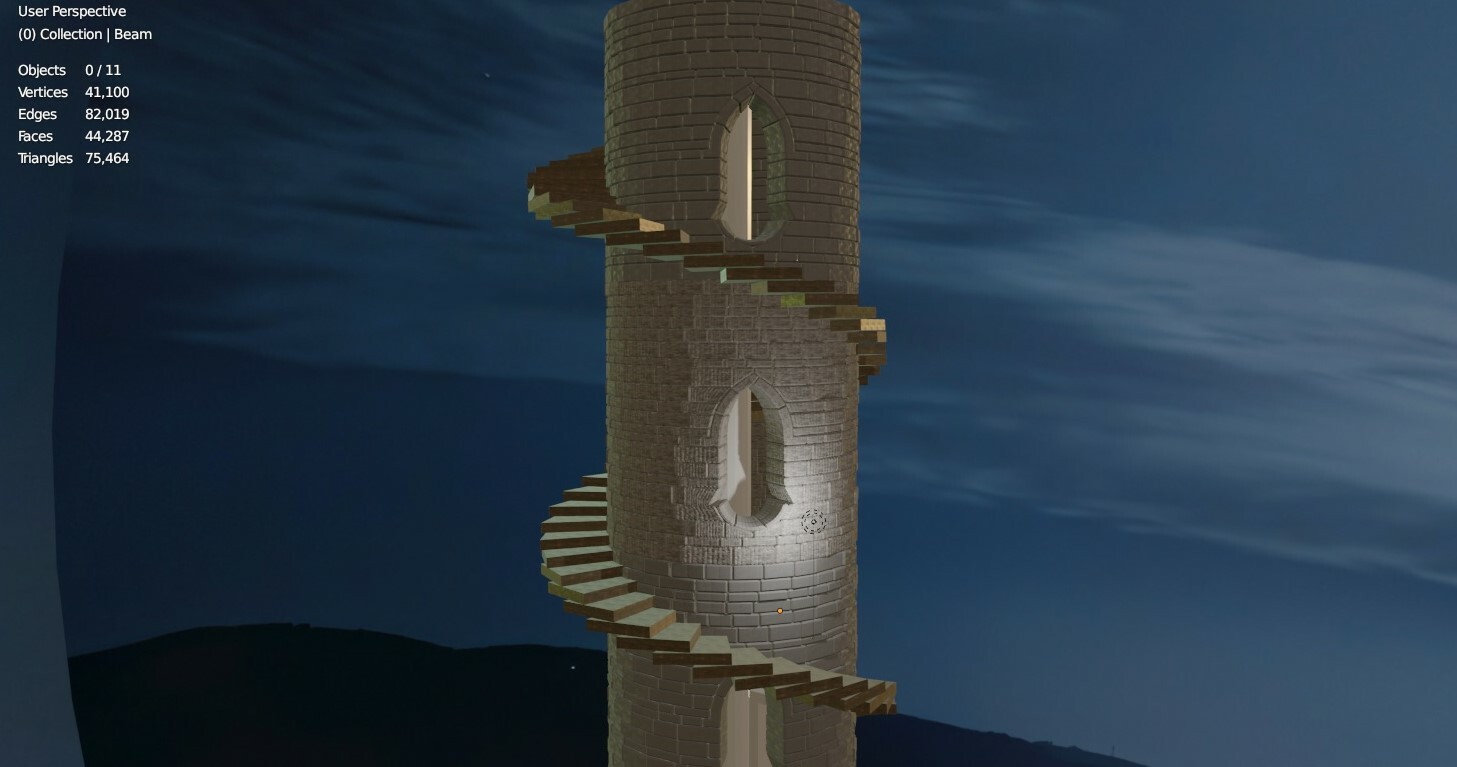 ArtStation - Alone Watch Tower | Game Assets