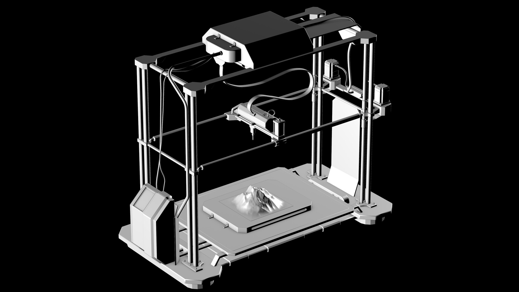 ArtStation - Sci-fi 3D Printer (Large) | Resources