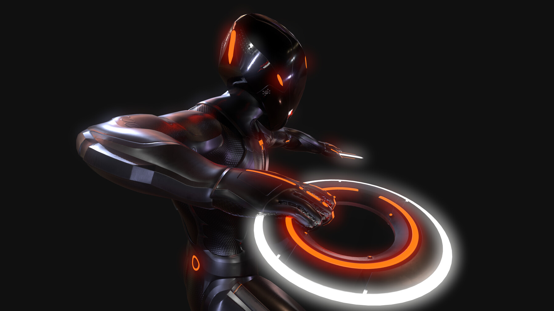 ArtStation - Rinzler and Tron - Tron: Legacy | Game Assets
