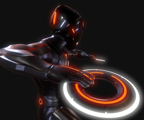 ArtStation - Rinzler and Tron - Tron: Legacy | Game Assets