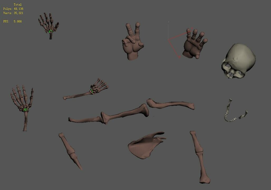 ArtStation - Cartoon version - swamp skull | Game Assets