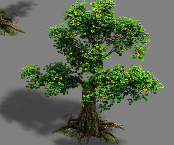 ArtStation - Forest - Tree 22 | Game Assets