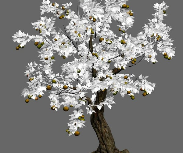 ArtStation - Woods - orange trees | Game Assets