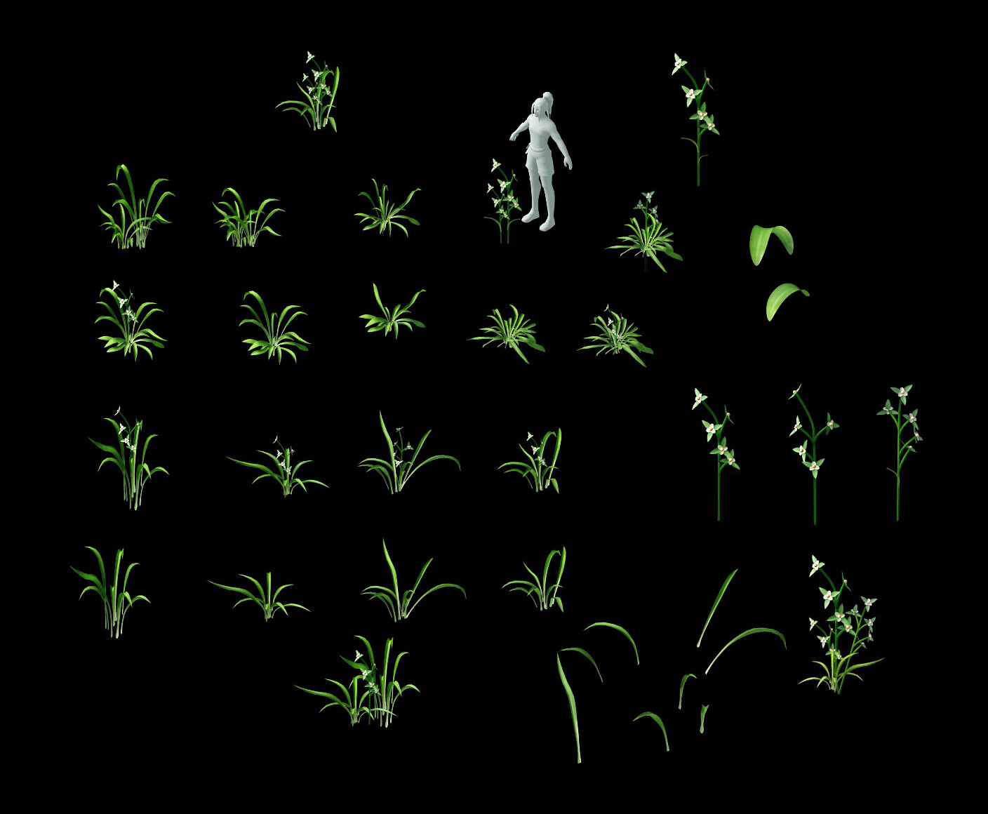 ArtStation - Wild plants - flowers 02 | Game Assets